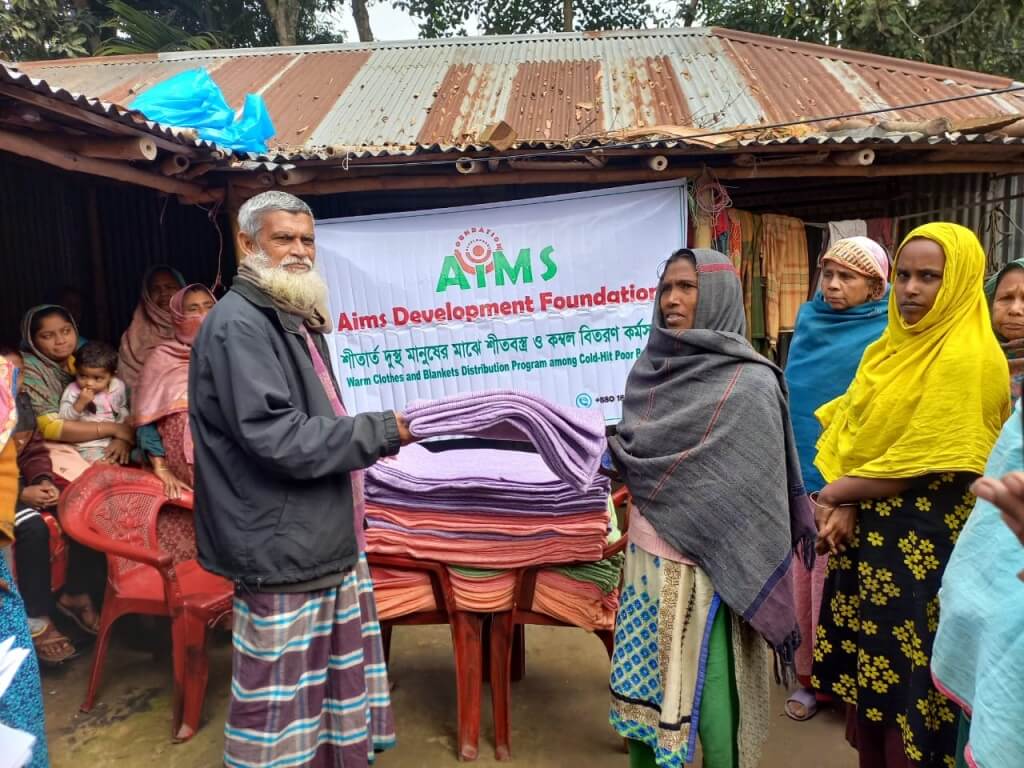 Warm Clothes and Blankets Distribution Program (Part # 25) | Aims ...
